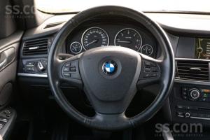 Blue BMW X3 2013 in Riga, with an engine capacity of 2.00 L and mileage of 229 thousand km for 10300 €, photo 14 on AUTOMOTO.COM.LV