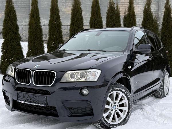 Blue BMW X3 2013 in Siauliai, with an engine capacity of 2.00 L and mileage of 270 thousand km for 11950 €, photo 2 on AUTOMOTO.COM.LV