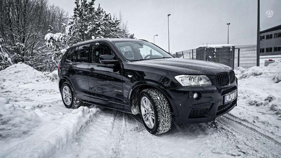 Blue BMW X3 2013 in Vilnius, with an engine capacity of 2.00 L and mileage of 313 thousand km for 11500 €, photo 2 on AUTOMOTO.COM.LV