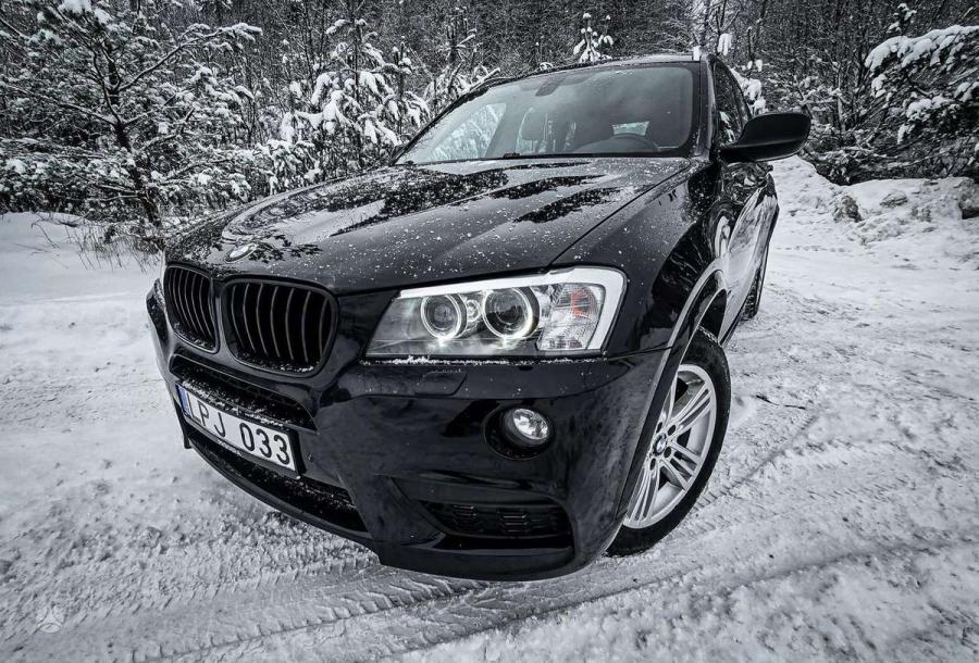 Blue BMW X3 2013 in Vilnius, with an engine capacity of 2.00 L and mileage of 313 thousand km for 11500 €, photo 3 on AUTOMOTO.COM.LV