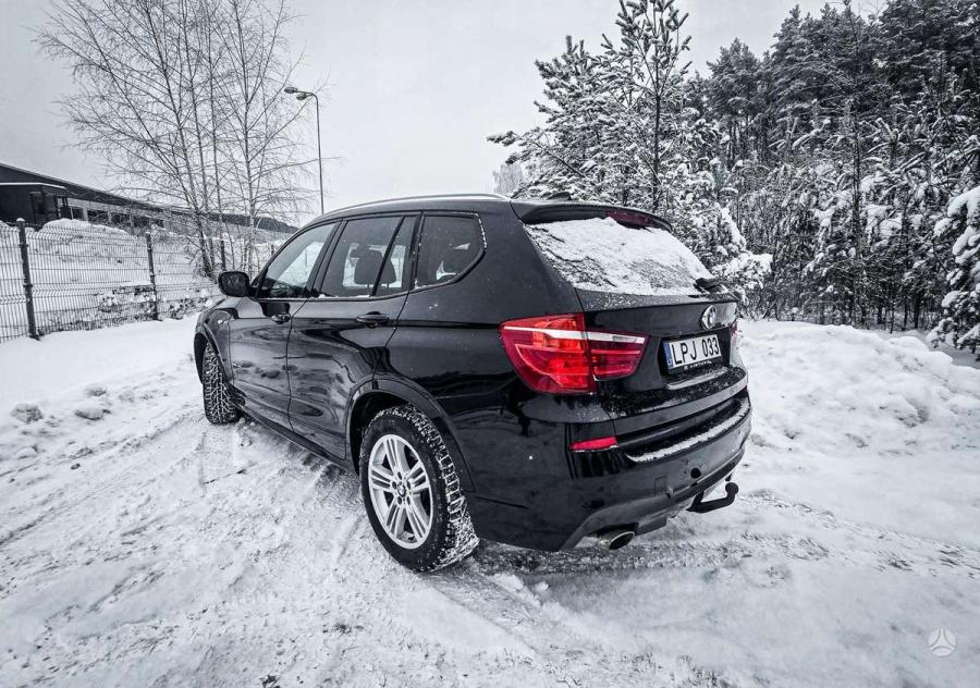 Blue BMW X3 2013 in Vilnius, with an engine capacity of 2.00 L and mileage of 313 thousand km for 11500 €, photo 7 on AUTOMOTO.COM.LV