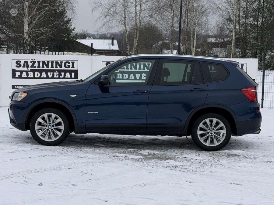 Zils BMW X3 2013 Viļņa, ar dzinēja tilpumu 2.00 L un nobraukumu 255 tūkst. km par 7500 €, foto 4 vietnē AUTOMOTO.COM.LV