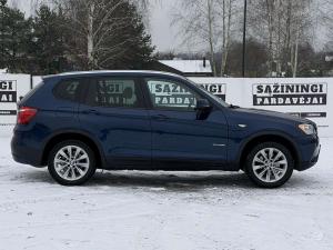 Zils BMW X3 2013 Viļņa, ar dzinēja tilpumu 2.00 L un nobraukumu 255 tūkst. km par 7500 €, foto 9 vietnē AUTOMOTO.COM.LV
