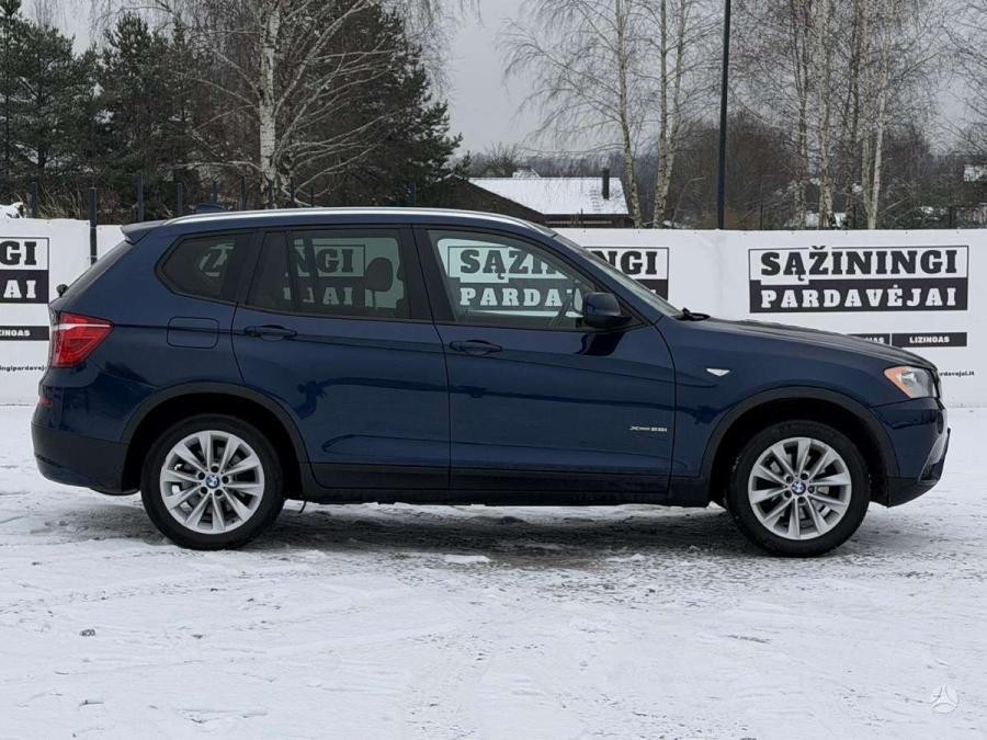 Zils BMW X3 2013 Viļņa, ar dzinēja tilpumu 2.00 L un nobraukumu 255 tūkst. km par 7500 €, foto 9 vietnē AUTOMOTO.COM.LV
