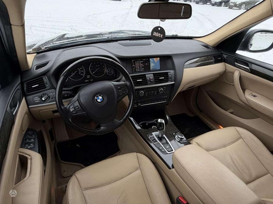 Zils BMW X3 2013 Viļņa, ar dzinēja tilpumu 2.00 L un nobraukumu 255 tūkst. km par 7500 €, foto 15 vietnē AUTOMOTO.COM.LV