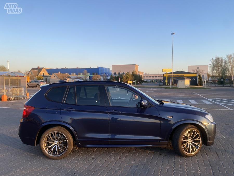 Blue BMW X3 2013 in Marijampole, with an engine capacity of 3.00 L and mileage of 287 thousand km for 11000 €, photo 9 on AUTOMOTO.COM.LV