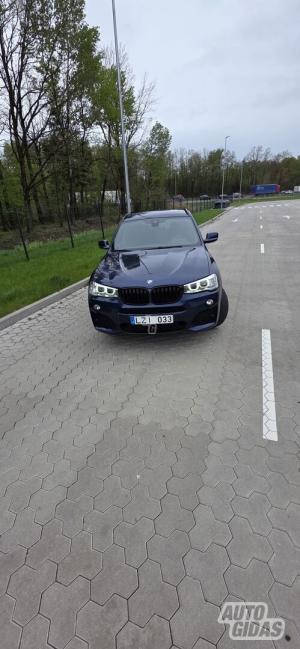 Zils BMW X3 2013 Kauņa, ar dzinēja tilpumu 3.00 L un nobraukumu 258 tūkst. km par 14500 €, foto  vietnē AUTOMOTO.COM.LV