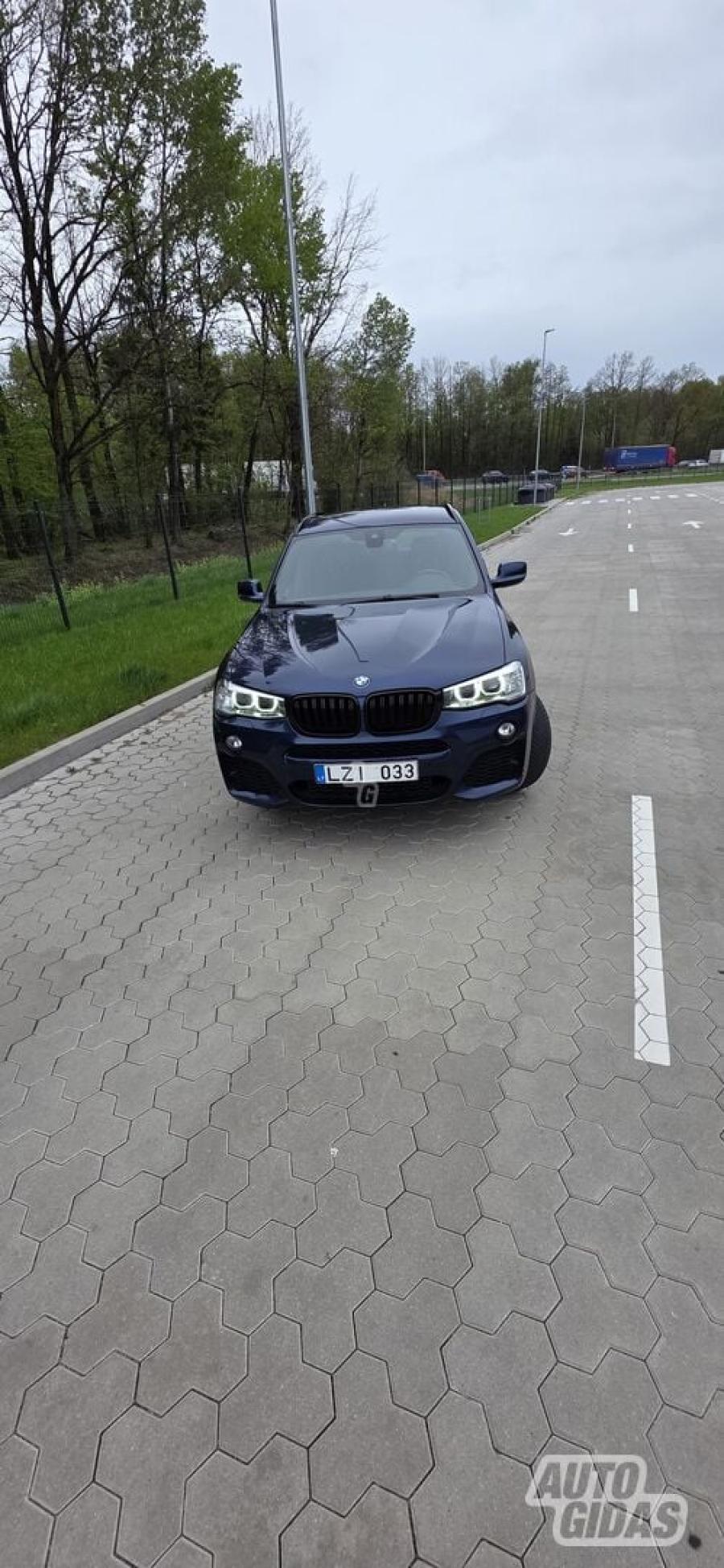 Blue BMW X3 2013 in Kaunas, with an engine capacity of 3.00 L and mileage of 258 thousand km for 14500 €, photo 1 on AUTOMOTO.COM.LV