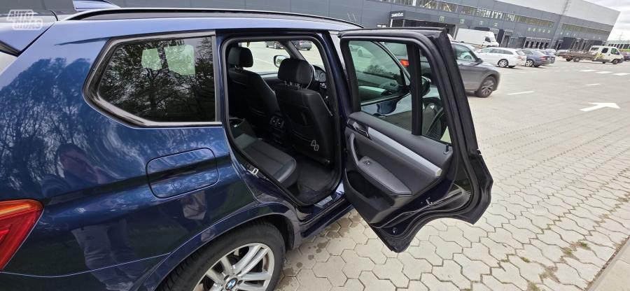 Blue BMW X3 2013 in Kaunas, with an engine capacity of 3.00 L and mileage of 258 thousand km for 14500 €, photo 3 on AUTOMOTO.COM.LV