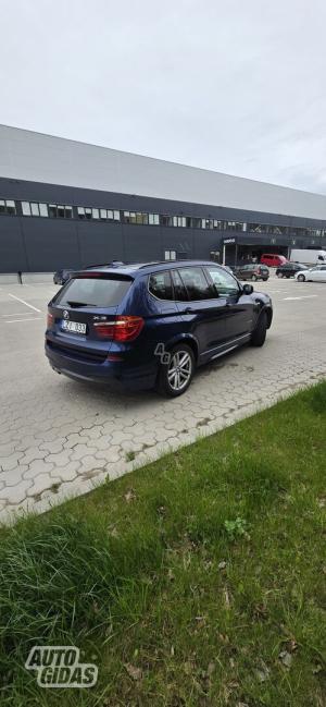 Blue BMW X3 2013 in Kaunas, with an engine capacity of 3.00 L and mileage of 258 thousand km for 14500 €, photo 6 on AUTOMOTO.COM.LV