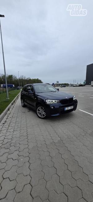 Blue BMW X3 2013 in Kaunas, with an engine capacity of 3.00 L and mileage of 258 thousand km for 14500 €, photo 10 on AUTOMOTO.COM.LV