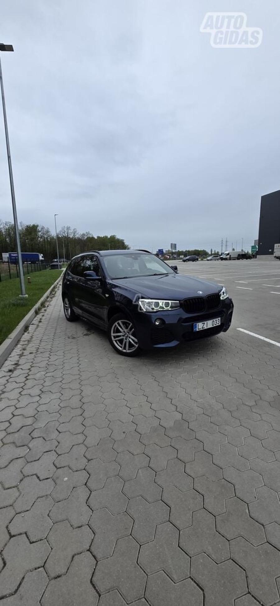 Blue BMW X3 2013 in Kaunas, with an engine capacity of 3.00 L and mileage of 258 thousand km for 14500 €, photo 10 on AUTOMOTO.COM.LV