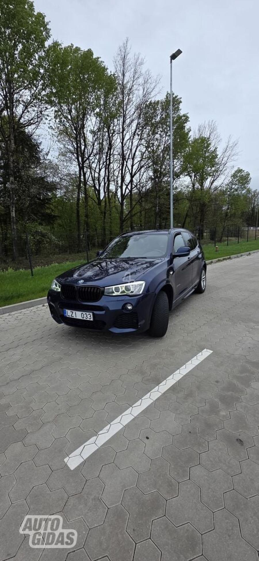 Blue BMW X3 2013 in Kaunas, with an engine capacity of 3.00 L and mileage of 258 thousand km for 14500 €, photo 11 on AUTOMOTO.COM.LV