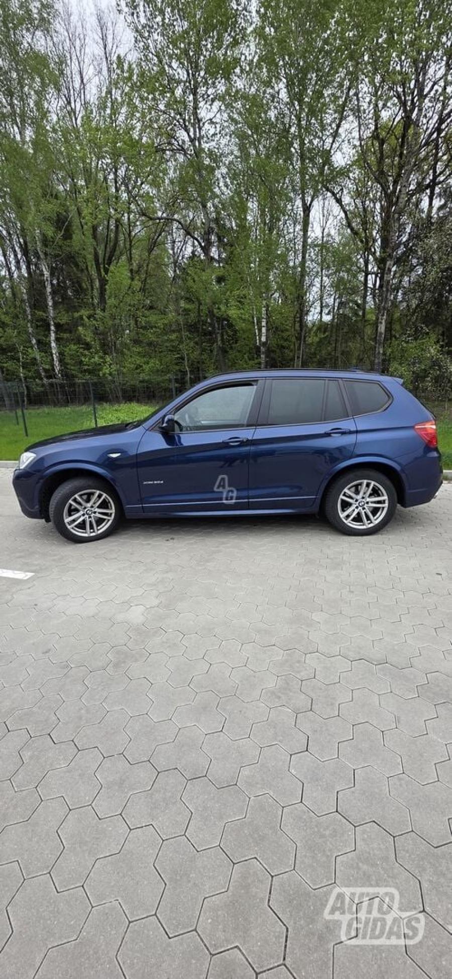 Blue BMW X3 2013 in Kaunas, with an engine capacity of 3.00 L and mileage of 258 thousand km for 13500 €, photo 8 on AUTOMOTO.COM.LV