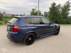 Blue BMW X3 2013 in Vilnius, with an engine capacity of 2.00 L and mileage of 137 thousand km for 11400 €, photo 4 on AUTOMOTO.COM.LV