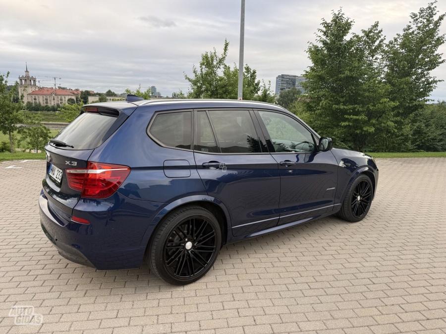 Blue BMW X3 2013 in Vilnius, with an engine capacity of 2.00 L and mileage of 137 thousand km for 11400 €, photo 4 on AUTOMOTO.COM.LV