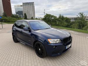 Blue BMW X3 2013 in Vilnius, with an engine capacity of 2.00 L and mileage of 137 thousand km for 11400 €, photo 8 on AUTOMOTO.COM.LV