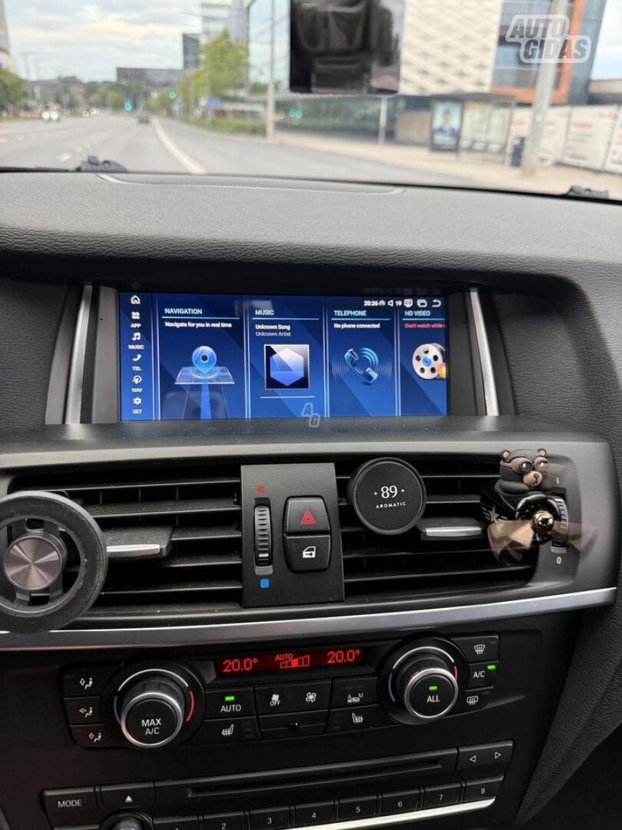 Blue BMW X3 2013 in Vilnius, with an engine capacity of 2.00 L and mileage of 137 thousand km for 11400 €, photo 17 on AUTOMOTO.COM.LV