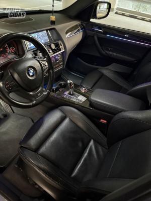 Blue BMW X3 2013 in Vilnius, with an engine capacity of 2.00 L and mileage of 137 thousand km for 11400 €, photo 19 on AUTOMOTO.COM.LV