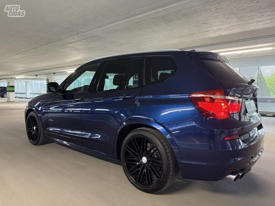 Blue BMW X3 2013 in Vilnius, with an engine capacity of 2.00 L and mileage of 137 thousand km for 11400 €, photo 21 on AUTOMOTO.COM.LV