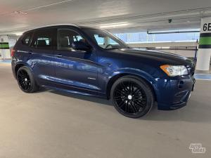 Blue BMW X3 2013 in Vilnius, with an engine capacity of 2.00 L and mileage of 137 thousand km for 11400 €, photo 24 on AUTOMOTO.COM.LV