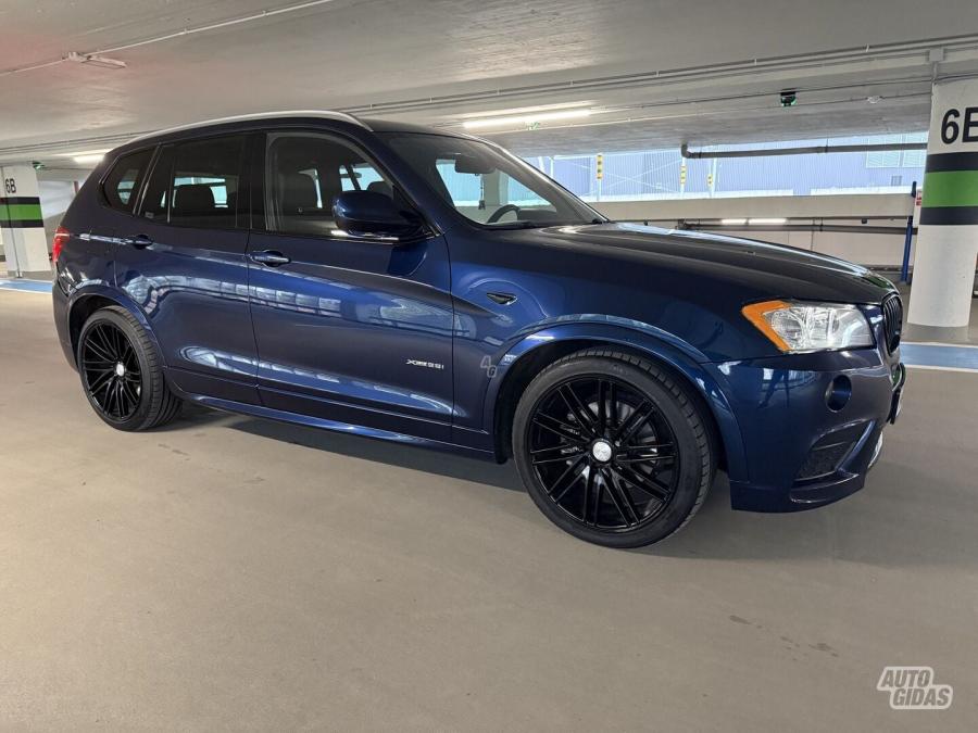Blue BMW X3 2013 in Vilnius, with an engine capacity of 2.00 L and mileage of 137 thousand km for 11400 €, photo 24 on AUTOMOTO.COM.LV