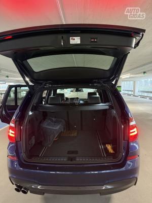 Blue BMW X3 2013 in Vilnius, with an engine capacity of 2.00 L and mileage of 137 thousand km for 11400 €, photo 30 on AUTOMOTO.COM.LV
