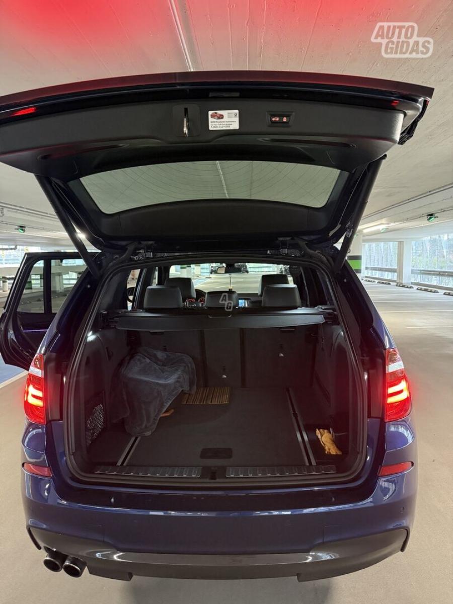 Blue BMW X3 2013 in Vilnius, with an engine capacity of 2.00 L and mileage of 137 thousand km for 11400 €, photo 30 on AUTOMOTO.COM.LV