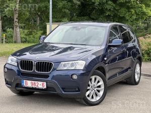 Синий БМВ Х3 2013 в Екабпилс, объемом двигателя 2.00 л и пробегом 291 тыс. км за 9300 €, фото  на AUTOMOTO.COM.LV