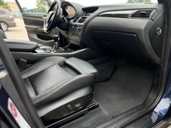 Blue BMW X3 2013 in Jekabpils, with an engine capacity of 2.00 L and mileage of 291 thousand km for 9300 €, photo 9 on AUTOMOTO.COM.LV
