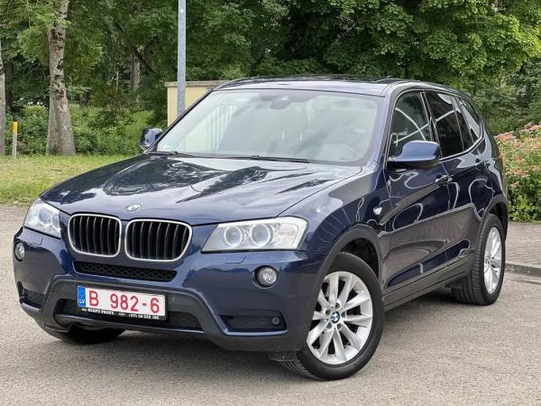 Zils BMW X3 2013 Jēkabpils, ar dzinēja tilpumu 2.00 L un nobraukumu 291 tūkst. km par 9300 €, foto 1 vietnē AUTOMOTO.COM.LV