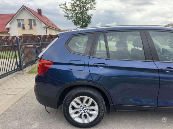 Zils BMW X3 2013 Šauļi, ar dzinēja tilpumu 2.00 L un nobraukumu 235 tūkst. km par 9350 €, foto 6 vietnē AUTOMOTO.COM.LV
