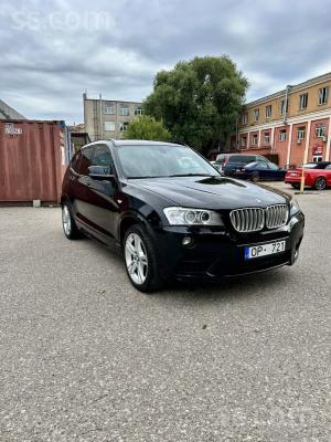 Blue BMW X3 2013 in Riga, with an engine capacity of 3.00 L and mileage of 353 thousand km for 9700 €, photo 3 on AUTOMOTO.COM.LV
