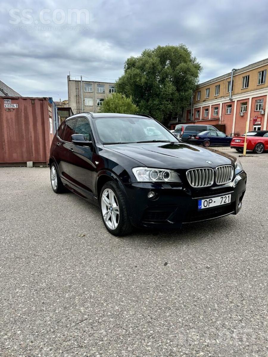Blue BMW X3 2013 in Riga, with an engine capacity of 3.00 L and mileage of 353 thousand km for 9700 €, photo 3 on AUTOMOTO.COM.LV