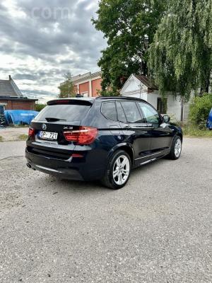 Blue BMW X3 2013 in Riga, with an engine capacity of 3.00 L and mileage of 353 thousand km for 9700 €, photo 4 on AUTOMOTO.COM.LV