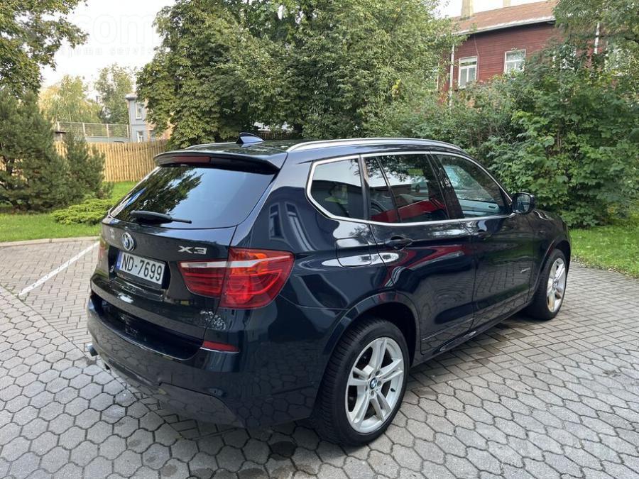 Blue BMW X3 2013 in Riga, with an engine capacity of 2.00 L and mileage of 387 thousand km for 10300 €, photo 5 on AUTOMOTO.COM.LV