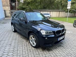 Blue BMW X3 2013 in Riga, with an engine capacity of 2.00 L and mileage of 387 thousand km for 10300 €, photo 6 on AUTOMOTO.COM.LV