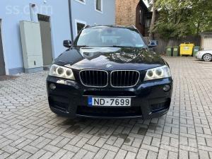 Blue BMW X3 2013 in Riga, with an engine capacity of 2.00 L and mileage of 387 thousand km for 10300 €, photo 7 on AUTOMOTO.COM.LV