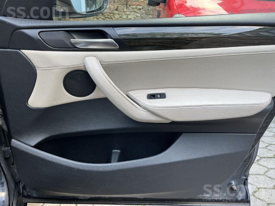 Blue BMW X3 2013 in Riga, with an engine capacity of 2.00 L and mileage of 387 thousand km for 10300 €, photo 10 on AUTOMOTO.COM.LV