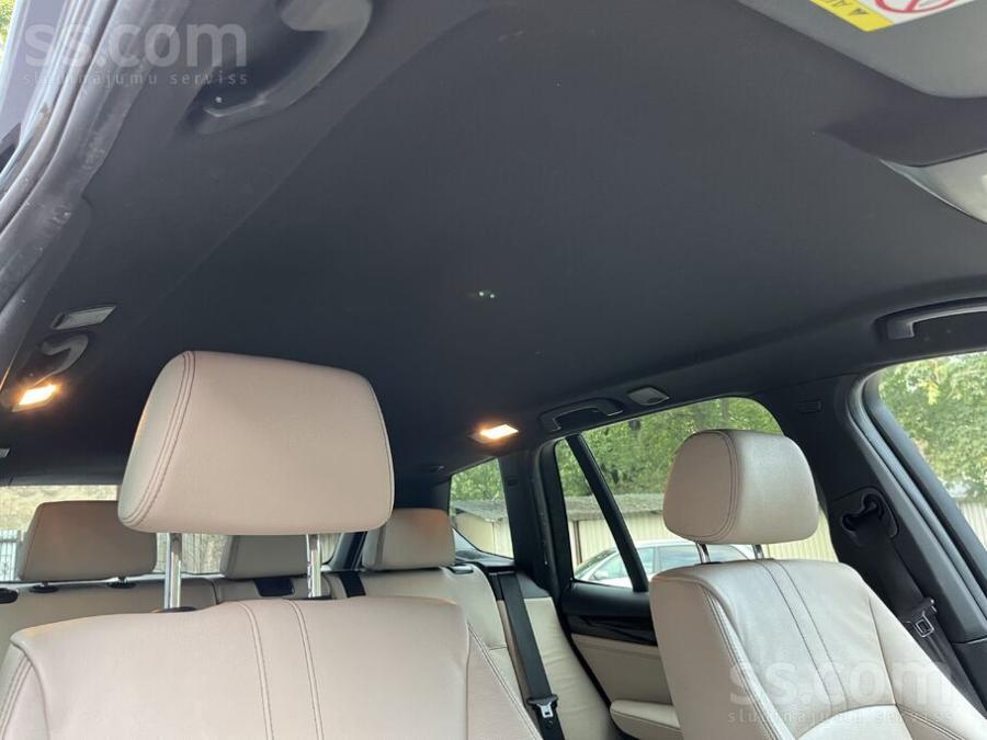 Blue BMW X3 2013 in Riga, with an engine capacity of 2.00 L and mileage of 387 thousand km for 10300 €, photo 17 on AUTOMOTO.COM.LV