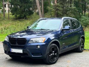 Blue BMW X3 2013 in Vilnius, with an engine capacity of 3.00 L and mileage of 236 thousand km for 5900 €, photo 1 on AUTOMOTO.COM.LV