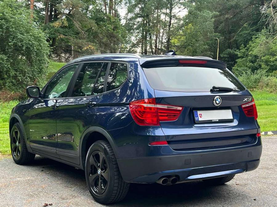 Blue BMW X3 2013 in Vilnius, with an engine capacity of 3.00 L and mileage of 236 thousand km for 5900 €, photo 3 on AUTOMOTO.COM.LV