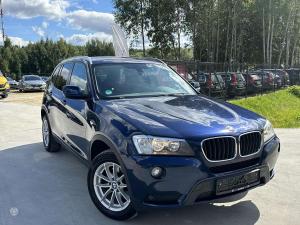 Blue BMW X3 2013 in Alytus, with an engine capacity of 2.00 L and mileage of 242 thousand km for 8650 €, photo 3 on AUTOMOTO.COM.LV