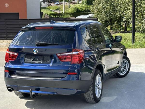 Zils BMW X3 2013 Alīta, ar dzinēja tilpumu 2.00 L un nobraukumu 242 tūkst. km par 8650 €, foto 6 vietnē AUTOMOTO.COM.LV