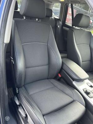 Blue BMW X3 2013 in Alytus, with an engine capacity of 2.00 L and mileage of 242 thousand km for 8650 €, photo 9 on AUTOMOTO.COM.LV