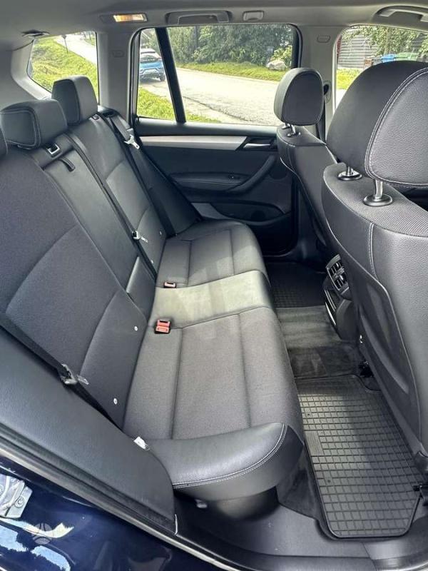 Zils BMW X3 2013 Alīta, ar dzinēja tilpumu 2.00 L un nobraukumu 242 tūkst. km par 8650 €, foto 10 vietnē AUTOMOTO.COM.LV