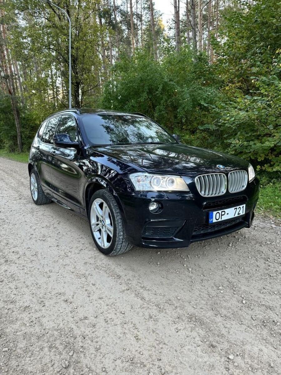 Zils BMW X3 2013 Rīga, ar dzinēja tilpumu 3.00 L un nobraukumu 355 tūkst. km par 8500 €, foto 1 vietnē AUTOMOTO.COM.LV