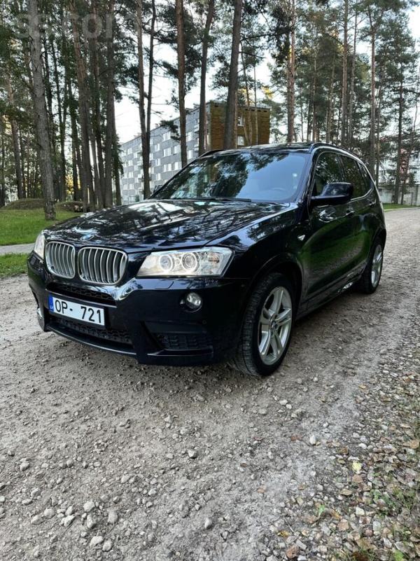 Blue BMW X3 2013 in Riga, with an engine capacity of 3.00 L and mileage of 355 thousand km for 8500 €, photo 3 on AUTOMOTO.COM.LV