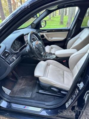 Zils BMW X3 2013 Rīga, ar dzinēja tilpumu 3.00 L un nobraukumu 355 tūkst. km par 8500 €, foto 5 vietnē AUTOMOTO.COM.LV