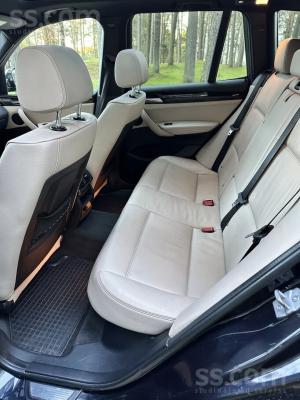 Zils BMW X3 2013 Rīga, ar dzinēja tilpumu 3.00 L un nobraukumu 355 tūkst. km par 8500 €, foto 6 vietnē AUTOMOTO.COM.LV